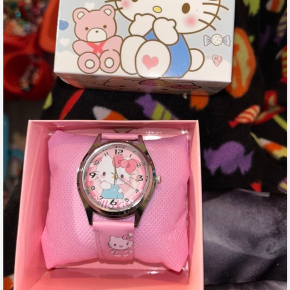 Sanrio | Accessories | Hello Kitty Pink Watch | Poshmark